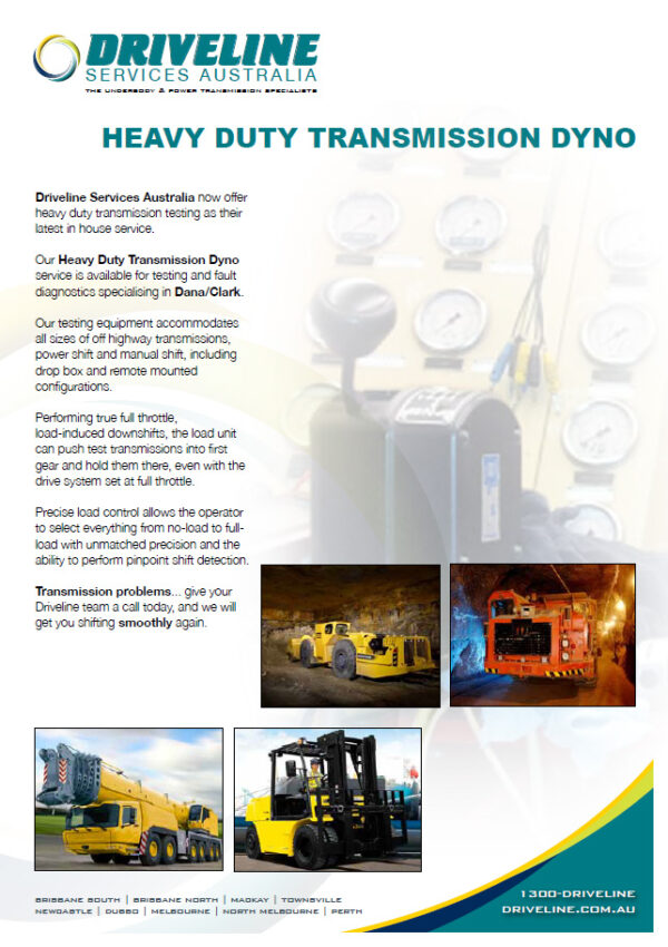 Mining Archives - Driveline Services Australia